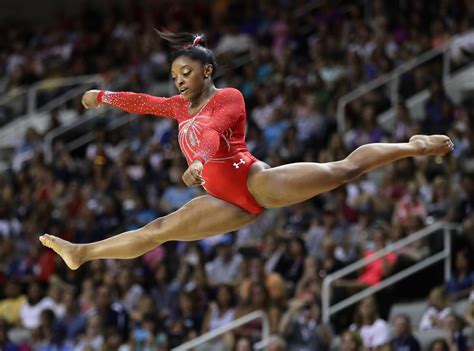 Simone Biles Usa From Hot Bods Olympics Edition E News Australia