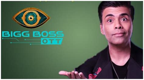 Bigg Boss Ott Season 2 Karan Johar Will Not Host Salman Khan Bigg Boss