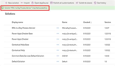 process advisor에서 작업 마이닝 시작하기 power automate microsoft learn