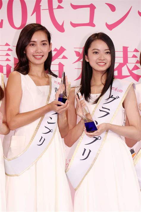 【写真 11 16枚】ミス美しい20代コンテスト：グランプリは愛知県出身の川瀬莉子さん 「これからも頑張って」と河北麻友子がエール