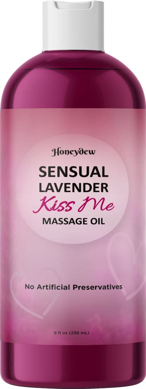 Aromatherapy Sensual Massage Oil For Couples Honeydew Kiss Me