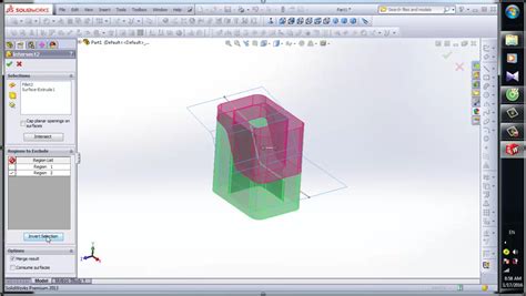solidworks intersect split grabcad tutorials