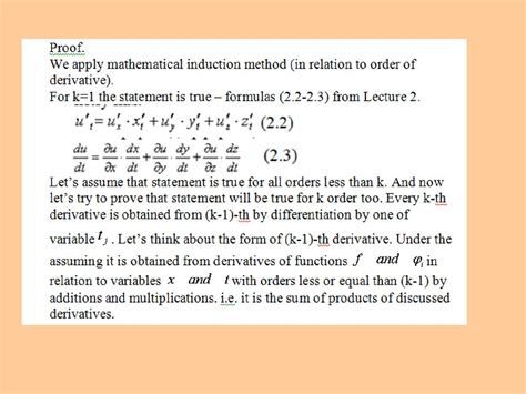 Higher Order Derivatives Higher Order Differentials Extrema Of