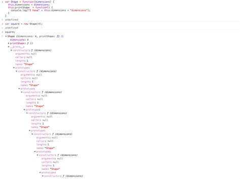 jquery infinite nesting of constructors in proto javascript