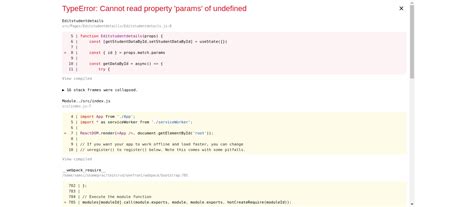 reactjs how to get id in url when i am getting data from
