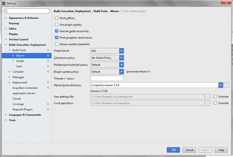 java intellij idea can t make maven work stack overflow