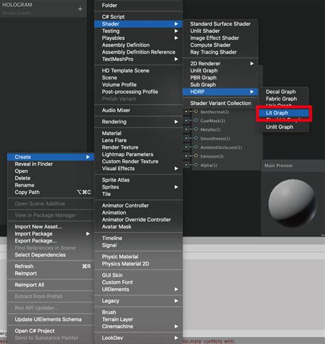 unity shader graph hologram marketing and design km
