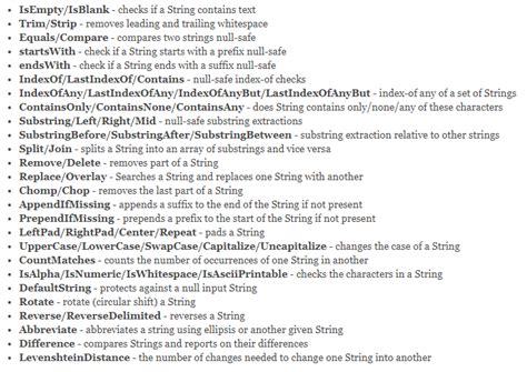 【commons】字符串工具类——commons lang3之stringutils 平台梦
