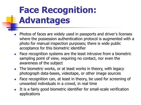 Advantages Of Facial Recognition Telegraph
