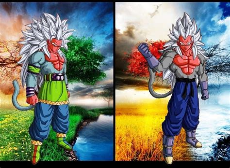 Goku Ssj5 Vs Vegeta Ssj5
