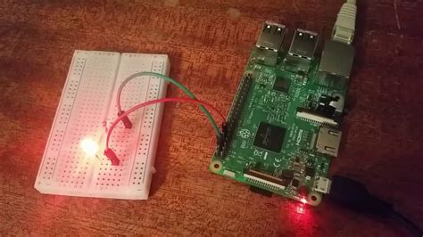 raspberry pi led youtube