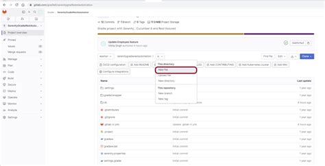 run gradle api tests in gitlab ci cd qa automation expert