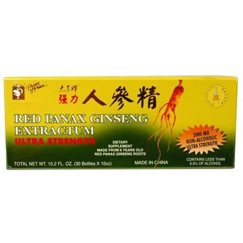 Prince Of Peace Red Panax Ginseng Extractum Ultra Strength Dietary