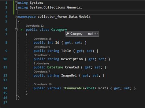 c the class the virtual method refers to returns null asp core