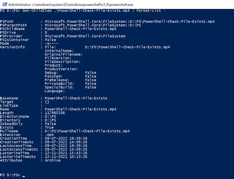 powershell get file metadata shellgeek