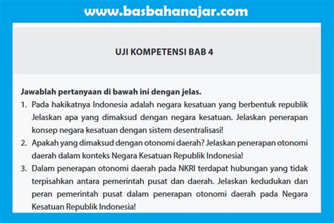 Dalam Penerapan Otonomi Daerah Pada Nkri Terdapat Hubungan Yang Tidak