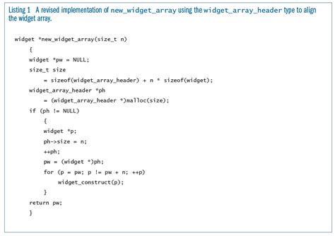 computing properly aligned pointer values