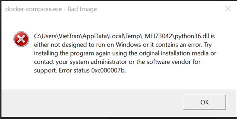docker compose throw error compose docker forums