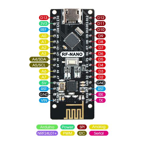 nano v3 0 with nrf24l01 micro usb atmega328p 2 4g wireless for arduino
