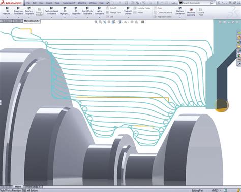 mastercam blog lathe toolpaths in mastercam® x7 for solidworks®