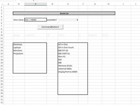 excel or vba populate a drop down list from a dynamic