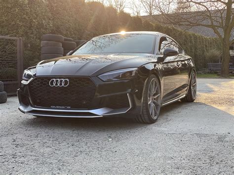 Audi Rs5 B9 Black Concaver Cvr4 Wheel Wheel Front