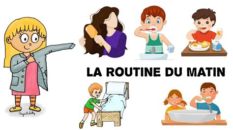 La Routine Du Matin Quiz Français Apprendre Le Français