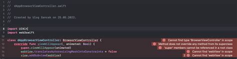 cannot find type browserviewcontroller in scope using spm · issue