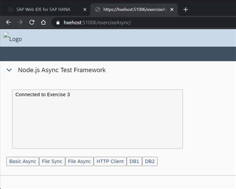sap hana xs advanced asynchronous non blocking i o within node js sap