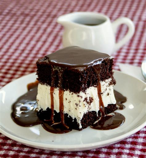 Alice And The Mock Turtle Hot Fudge Ice Cream Cake