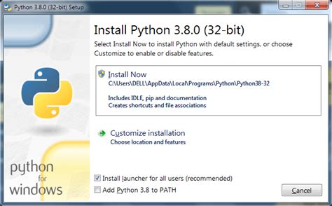 installing python on windows macos and linux