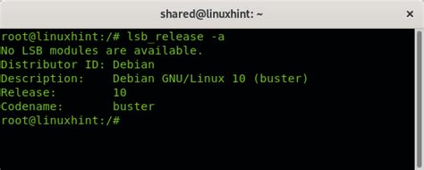no lsb modules are available kali linux
