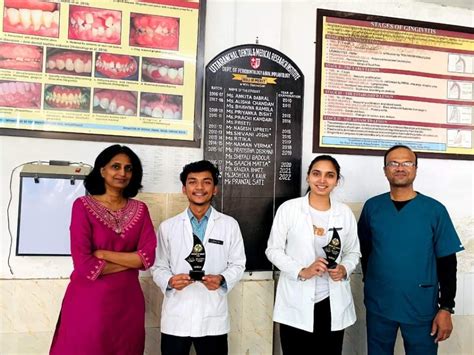 रानीखेत निवासी प्रांजल सती को डिपार्टमेंट ऑफ पेरियोडोंटोलाजी एंड ओरल