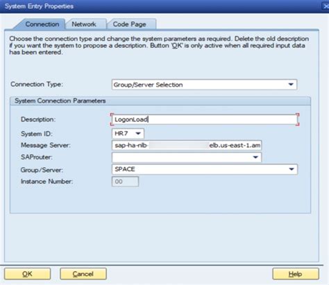 configuration steps for network load balancer sap hana on aws