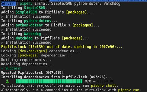 node js does python pip have the equivalent of node s package json
