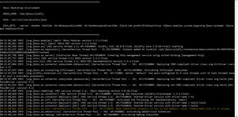 help with quickstart example with dockerized teiid content