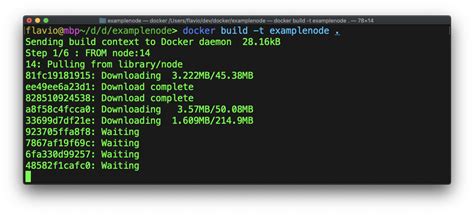 create a simple node js hello world docker container from scratch