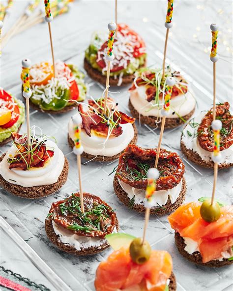 Easy And Elegant Canapés Recipe [video] Delice Recipes