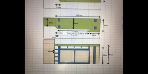 Cupboard Wall With Integrated Workbench Tosize Es