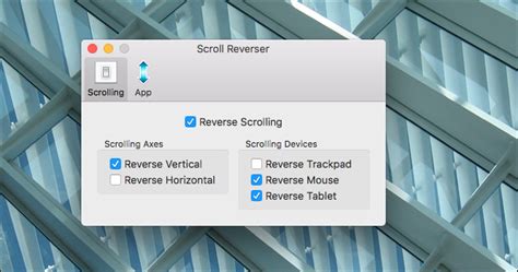 how to disable natural scrolling for scroll wheels but not touchpads