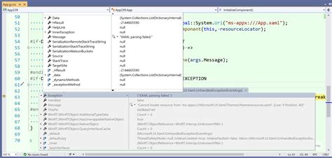 winui3 xaml error messages are even worse than the vague uwp ones