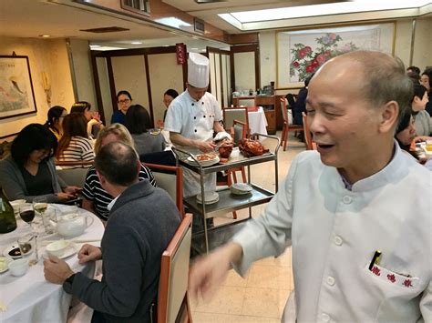 Bill ️ Peking Duck Dinner At Spring Deer A Mandarin Restaurant In