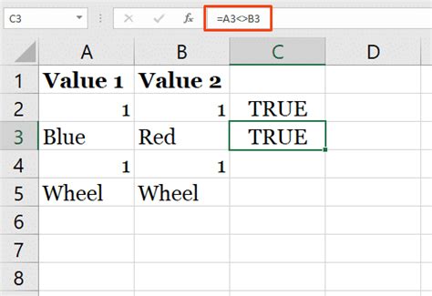 logical operators in excel equal to not equal to greater than less than
