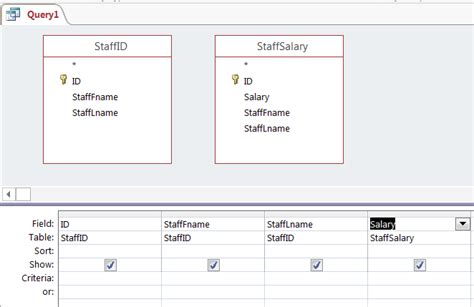 creating an append query in microsoft access database access database