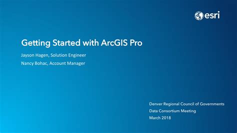 pdf getting started with arcgis proarcgis pro 2 1 the most important