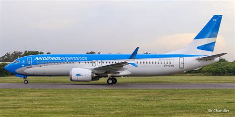 Así Llegó El Primer Boeing 737 Max De Aerolíneas Argentinas Y De