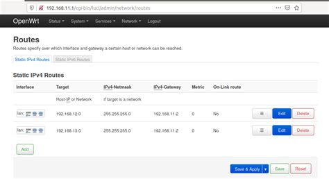 [solved]openwrt static routes with vlan subnet network and wireless