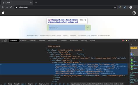 java can not take correct identifier of webelement sign