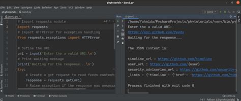 create a json response in python