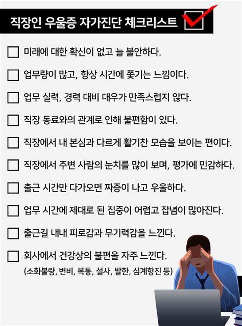 연휴가 다 끝났네… 직장인 우울증 자가진단법 네이트 뉴스